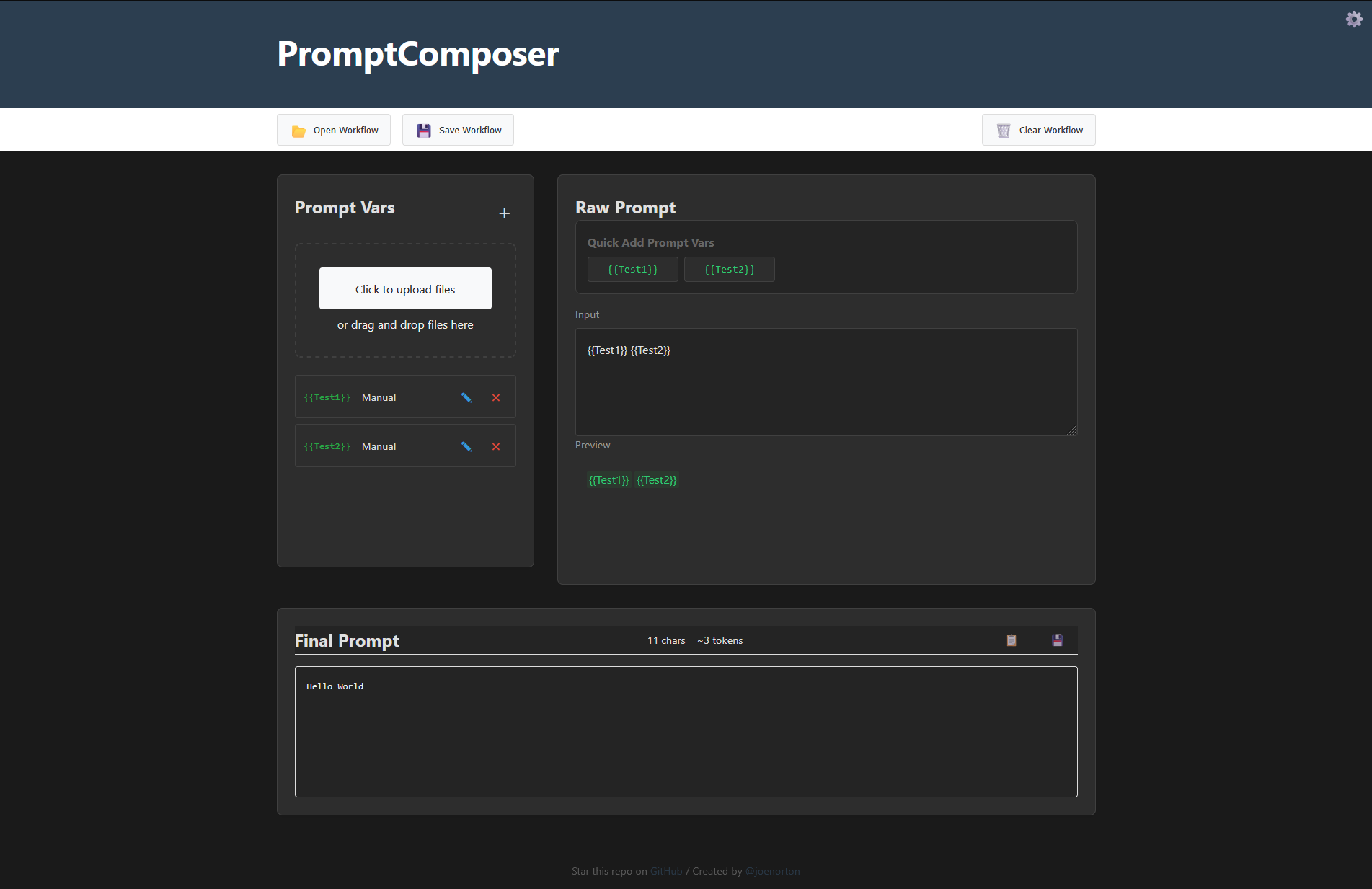 PromptComposer